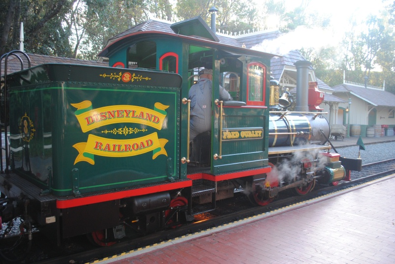 Park Trains and Tourist Trains - Park Trains at Disneyland - 2012